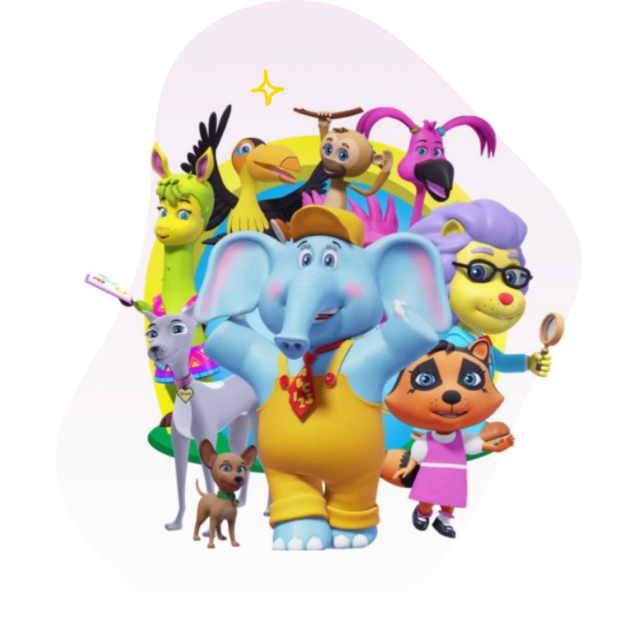 Bubbles & Friends Characters | The Learning Experience UK